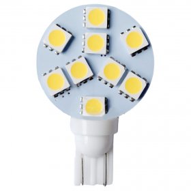 Miniature Wedge Retrofit 194 921 168 LED Bulb, 13 SMD 5050 LEDs, 2.6W ...