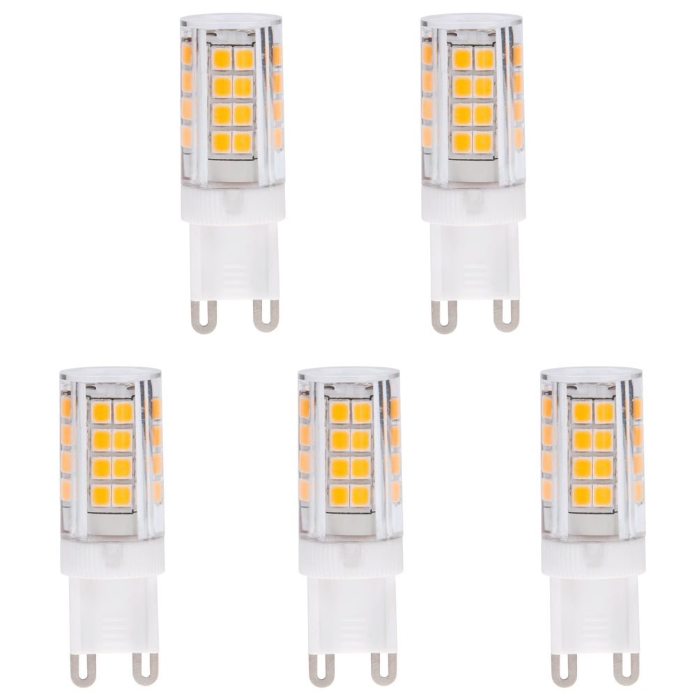 T4 G9 LED Bulb, 3.5 Watts, 40W Equivalent, 5-Pack [G9-51S] - $39.95 ...