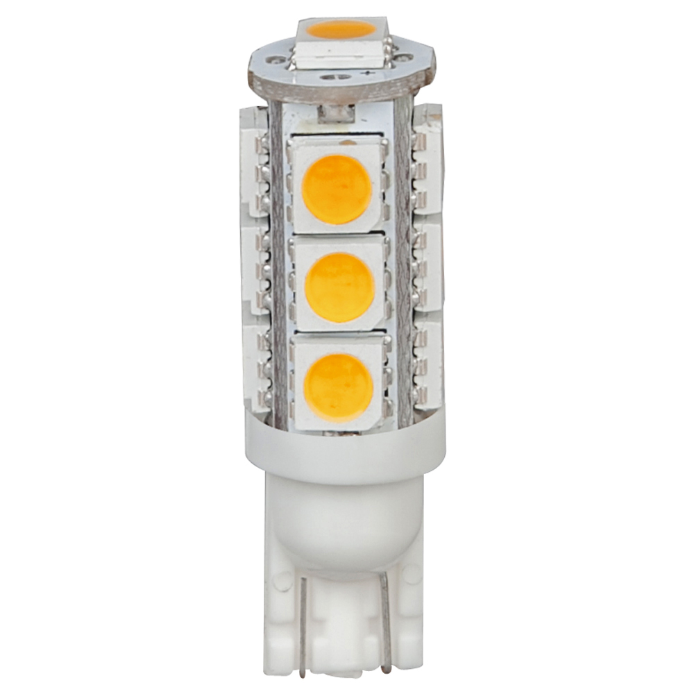 Miniature Wedge Retrofit 194 921 168 LED Bulb, 13 SMD 5050 LEDs, 2.6W ...