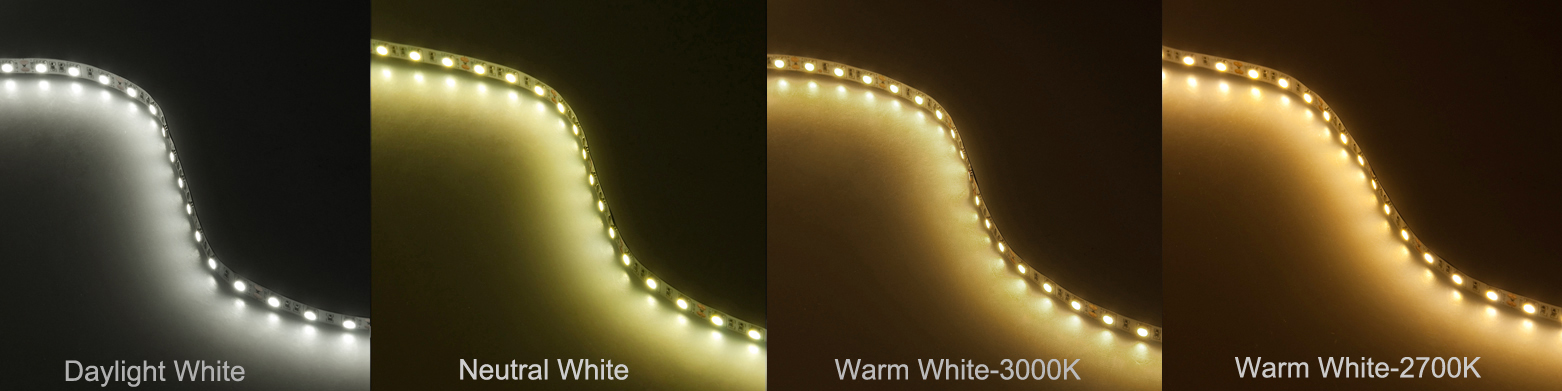 32.8FT 10M Single Color LED Strip Tape Light, 300 SMD 5050 LEDs, 12V DC ...